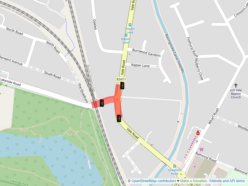 Utility Works: Vale Road Traffic Control (2023) - Ash Parish News